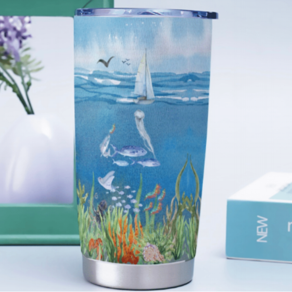 "Gulf Reflections"-Tumbler