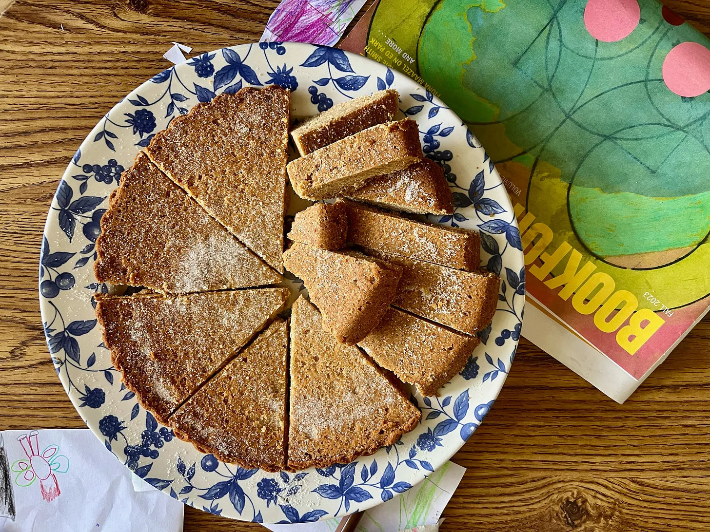 Shortbread Cookies with Cappadona Mesquite Bean Flour